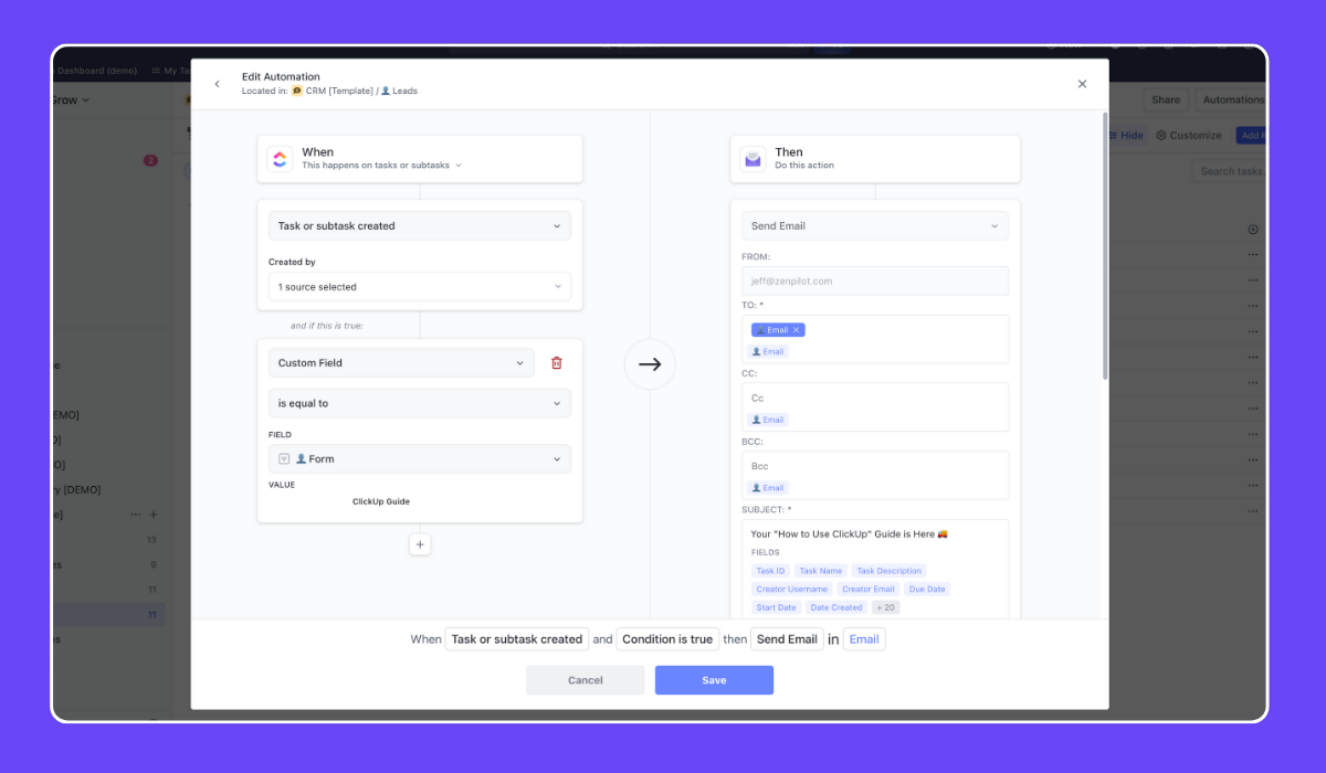 How to Create, Track, and Nurture Leads in ClickUp