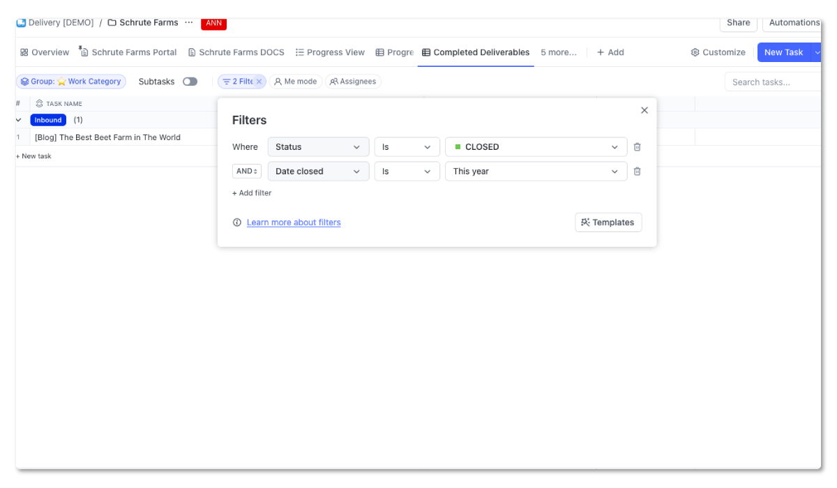 How to Build a Client Portal in ClickUp