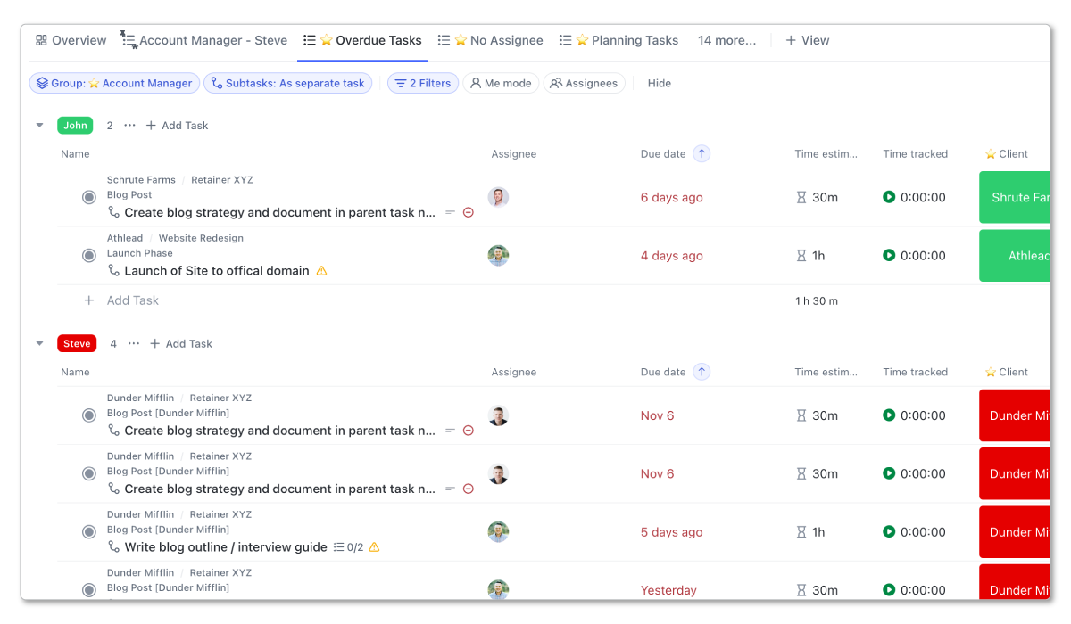6 Steps to Accurate Workload & Capacity Visibility in ClickUp